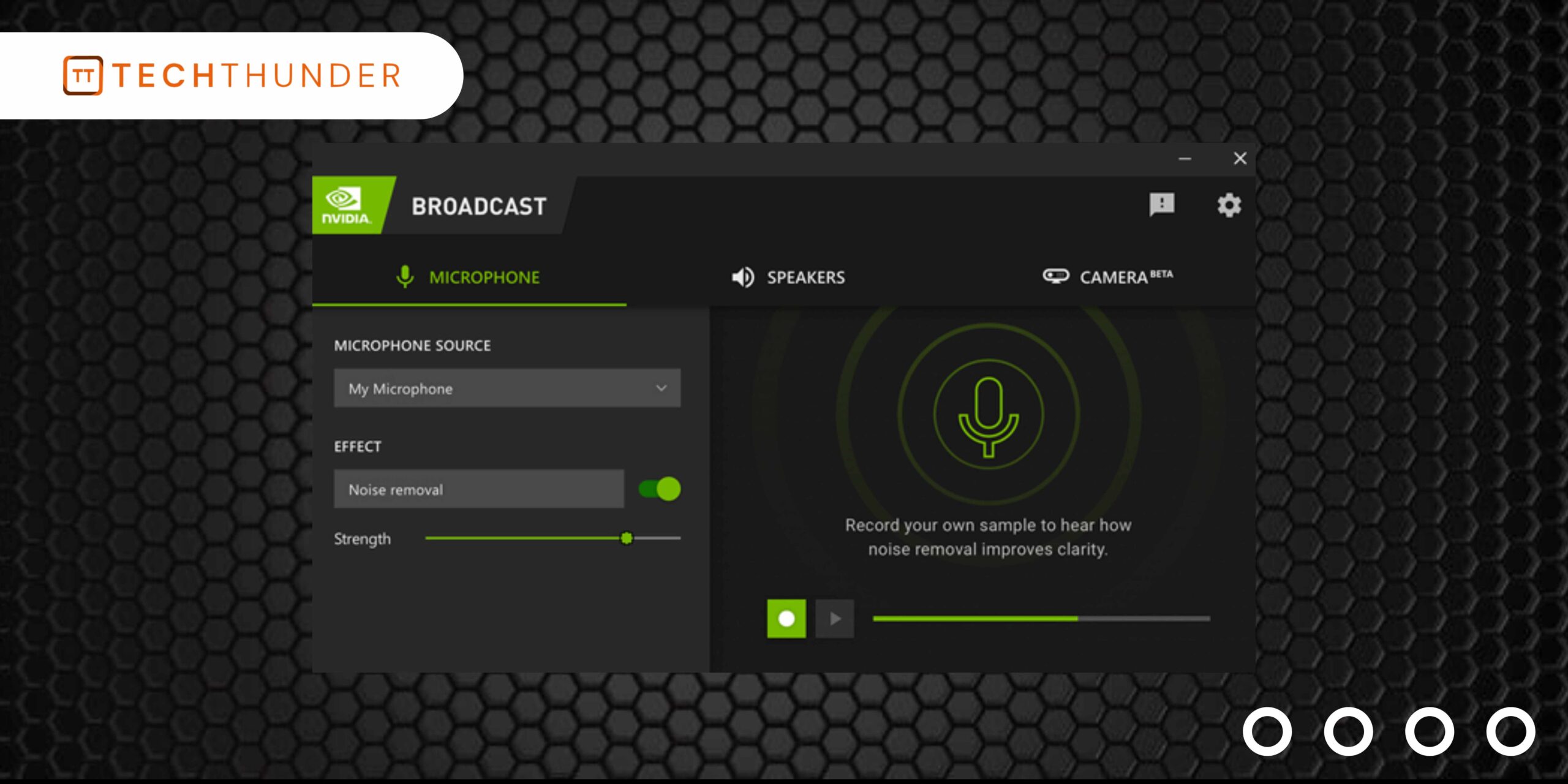 NVIDIA broadcast – noise and echo removal - The Tech Thunder