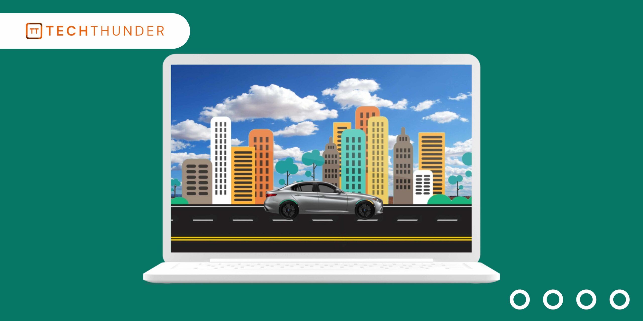Running car using html and css - The Tech Thunder